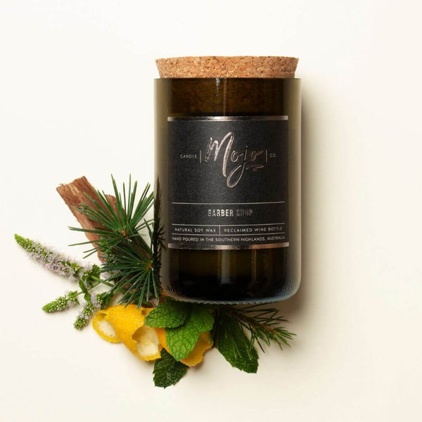 Black Label Wine Bottle Collection - Mojo Candle Co